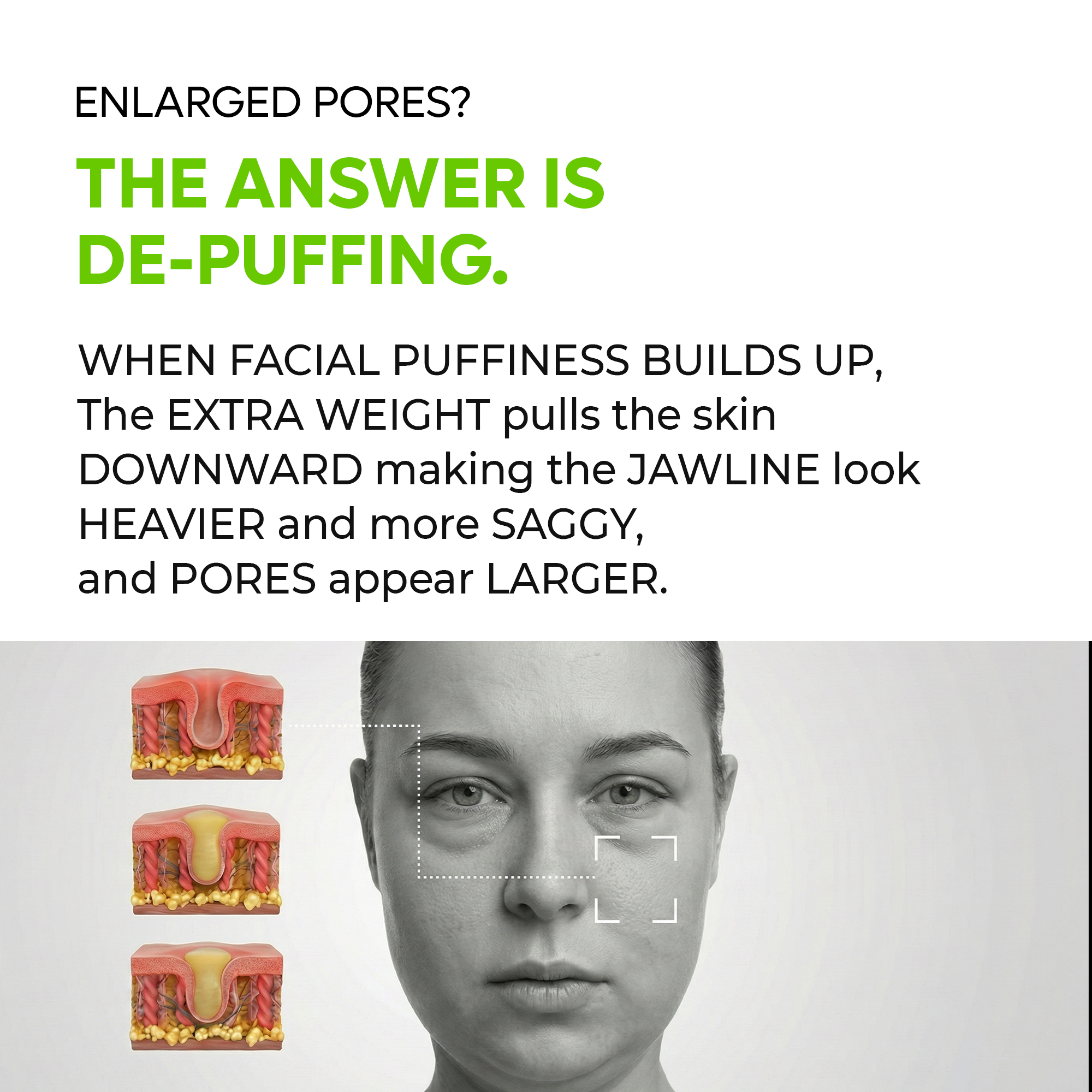 CACTOX De-Puffing Pore Tox Gel Mask 4EA – Dr.Melaxin.us