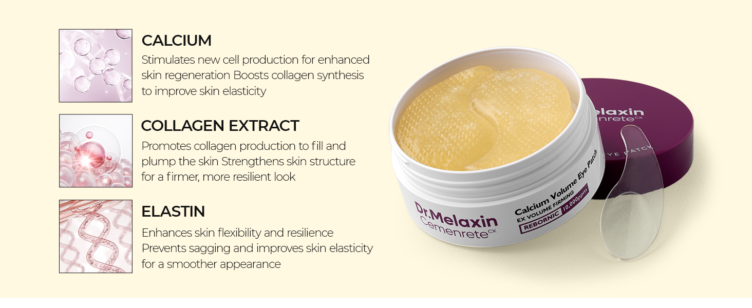 Cemenrete Calcium Volume Eye patch 60ea – Dr.Melaxin.us