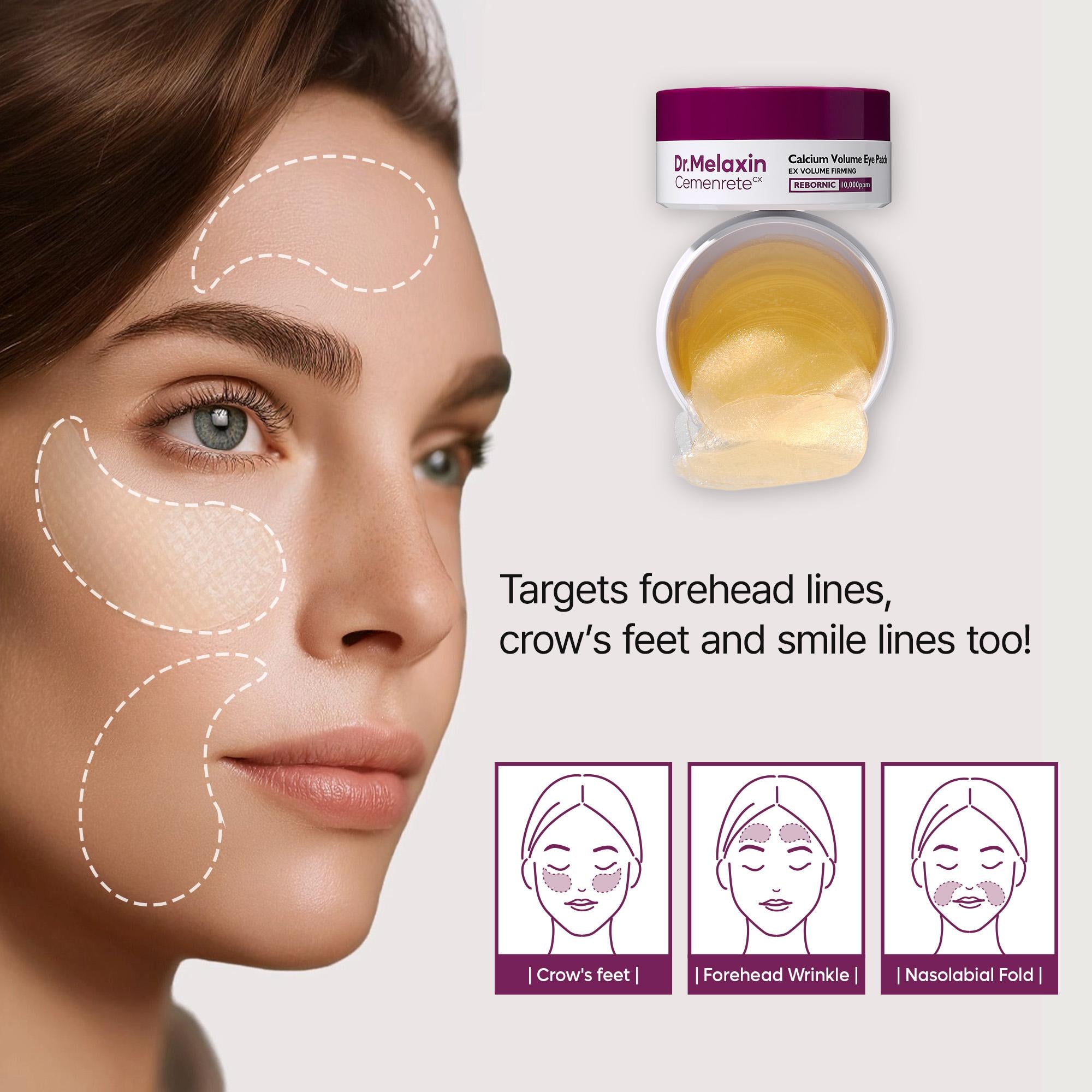 [TikTok Bestseller] Calcium Volume Multi Balm & Eye Patch 60ea – Dr ...